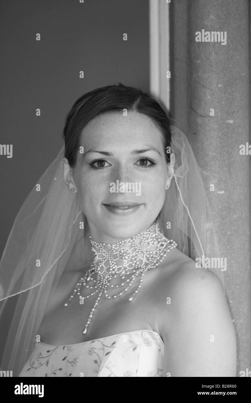 Married bride Black and White Stock Photos & Images - Alamy