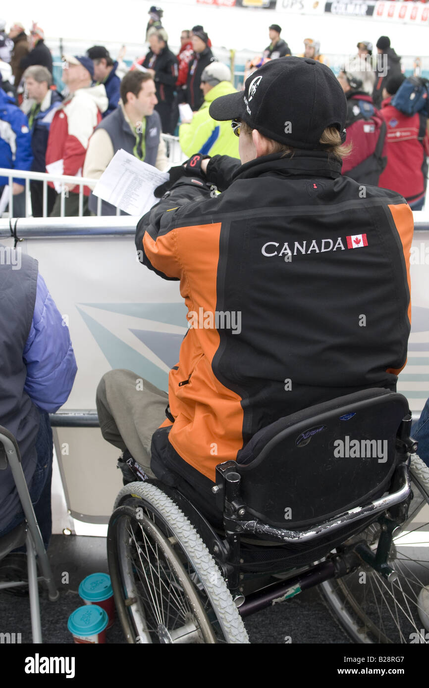 People celebrating Whistler British Columbia Canada Stock Photo - Alamy