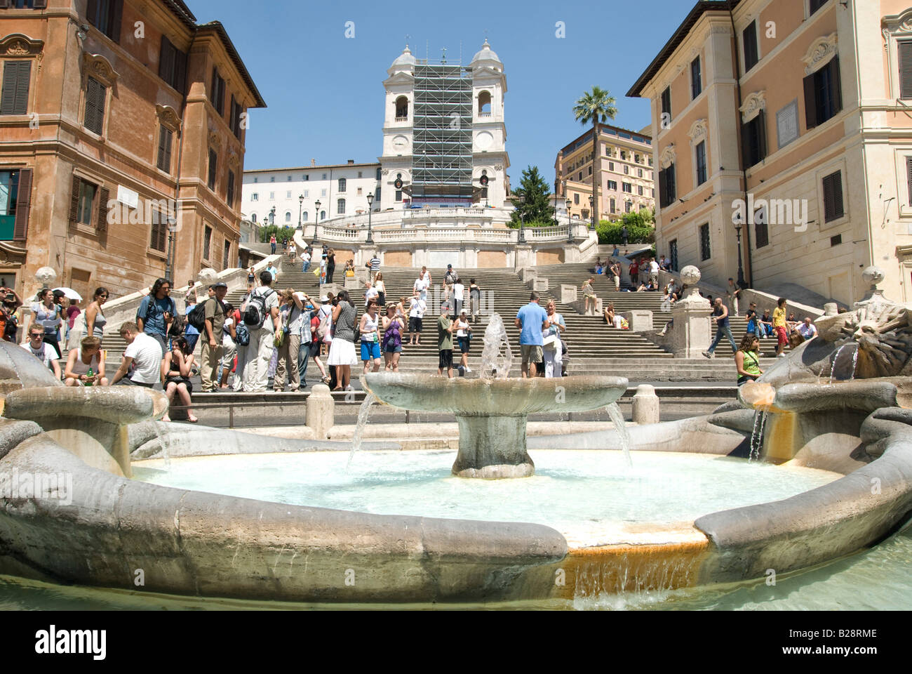 spanish steps - spagna Stock Photo - Alamy