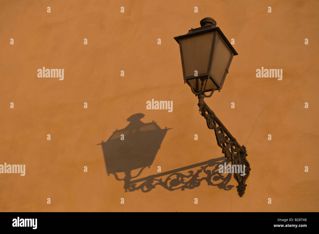 Lamp and shadow Stock Photo - Alamy