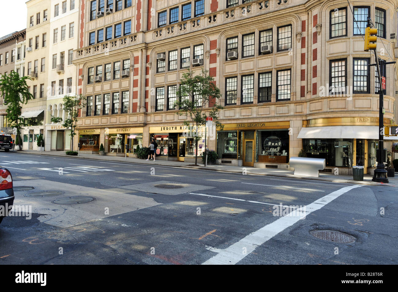 Sunday morning on Madison Avenue New York City Stock Photo - Alamy