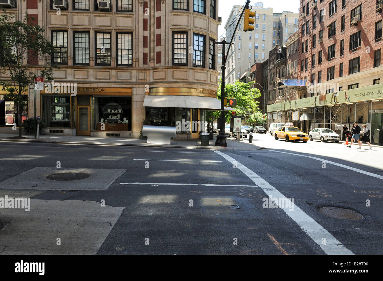 Sunday morning on Madison Avenue New York City Stock Photo - Alamy