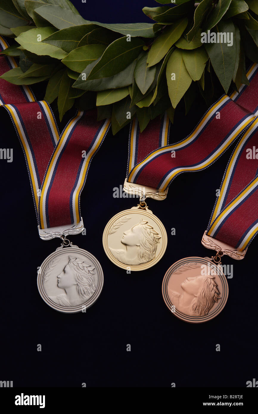 Gold medals hi-res stock photography and images - Alamy