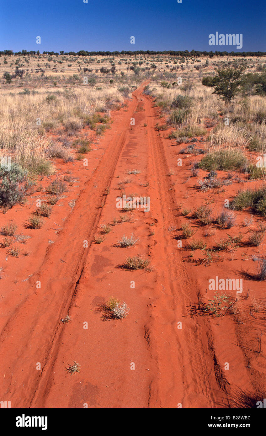 Outback road Central Australia Stock Photo - Alamy
