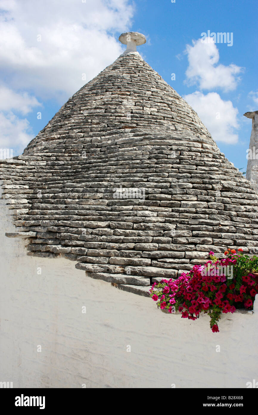 The unique zone of Trullis in Alberobello ,Bari, Puglia,Italy is a ...