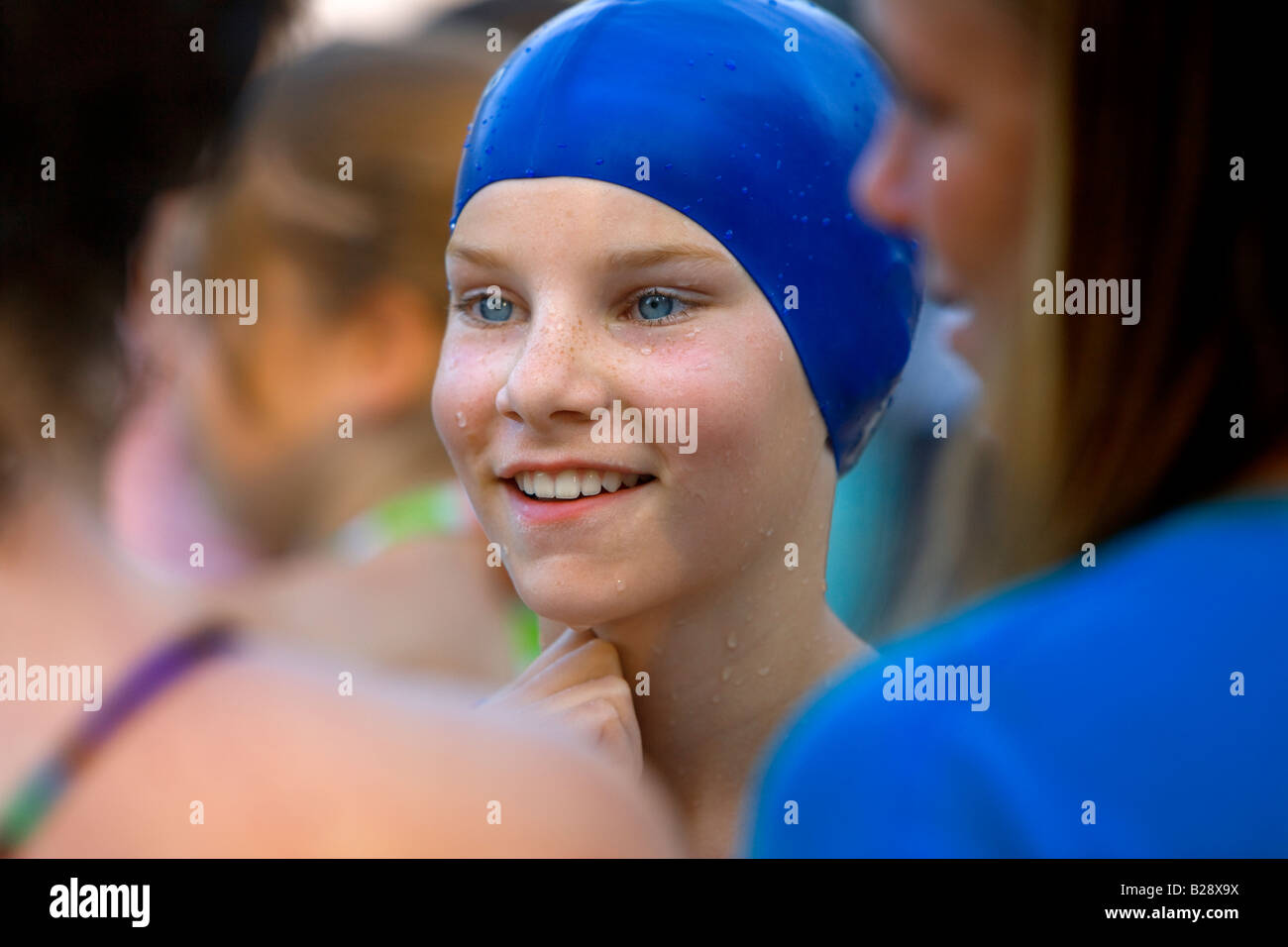 Social swimmer hi-res stock photography and images - Alamy