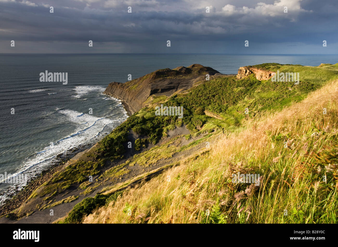 Kettleness cliff hi-res stock photography and images - Alamy