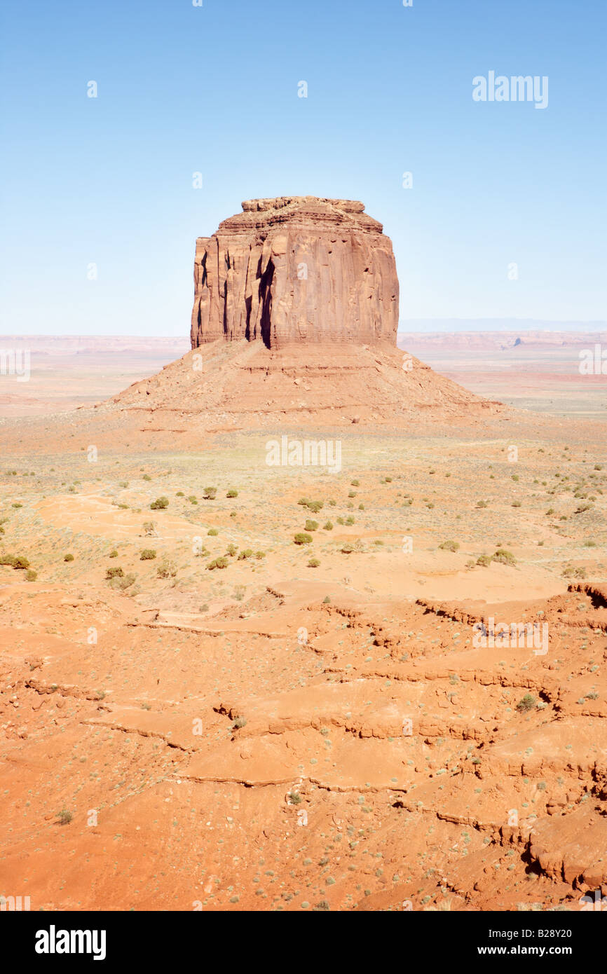 Merrick Butte in Monument Valley in Utah USA Stock Photo - Alamy