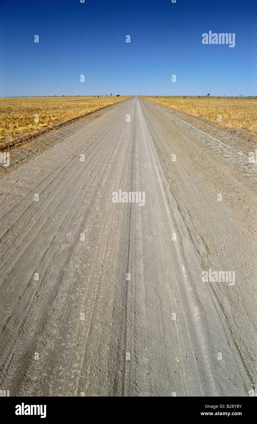 Outback road, Queensland, Australia Stock Photo - Alamy