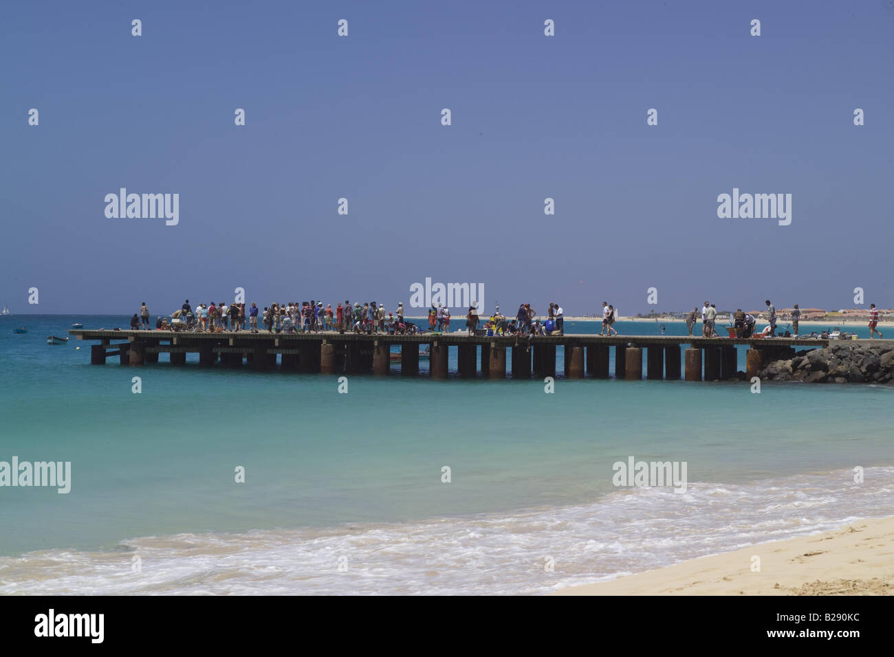 Santa maria pier sal hi-res stock photography and images - Alamy