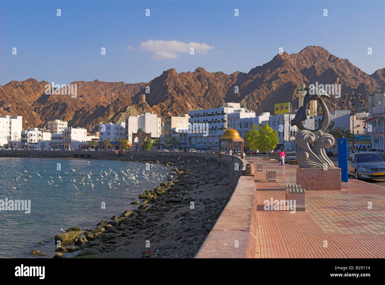 Seafront Mutrah near Muscat Oman Date 12 03 2008 Ref ZB917 111153 0068 ...