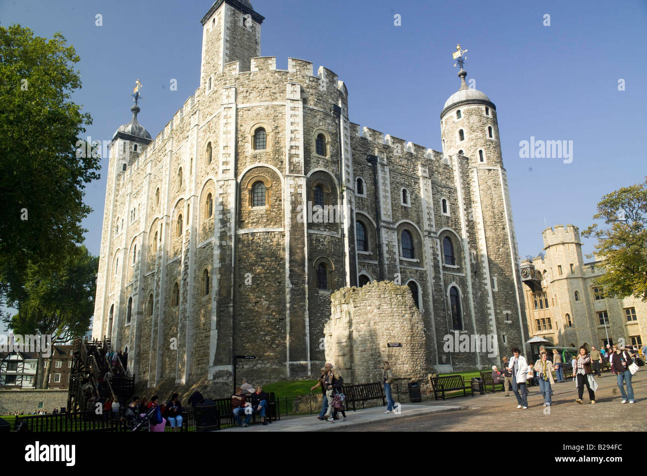 White Tower Tower of London London England Stock Photo - Alamy