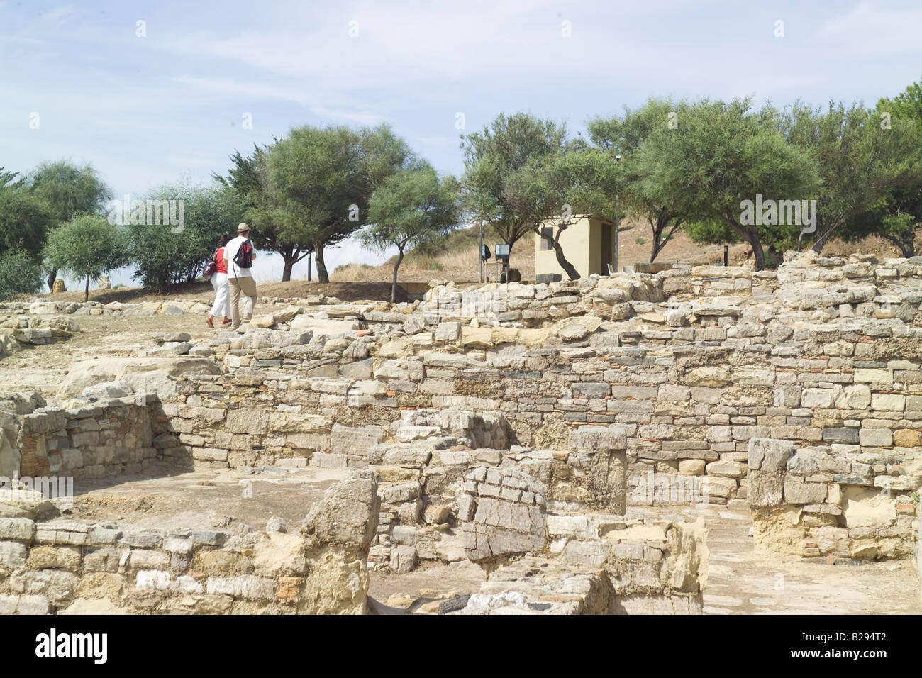 Archaeological site Eraclea Minoa Sicily Stock Photo - Alamy