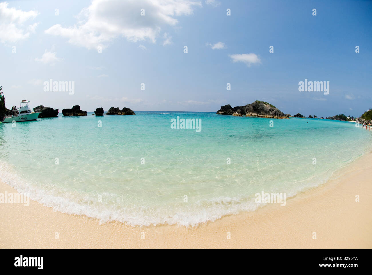The Fairmont Southampton Beach Southampton Parish Bermuda Stock Photo ...