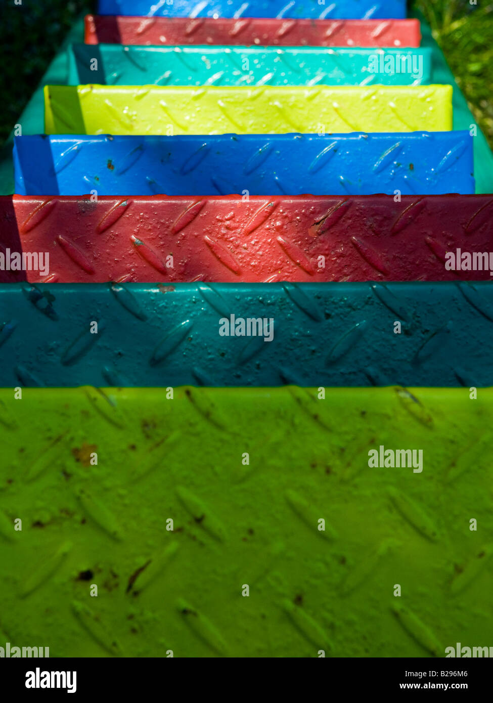 Playground steps up hi-res stock photography and images - Alamy