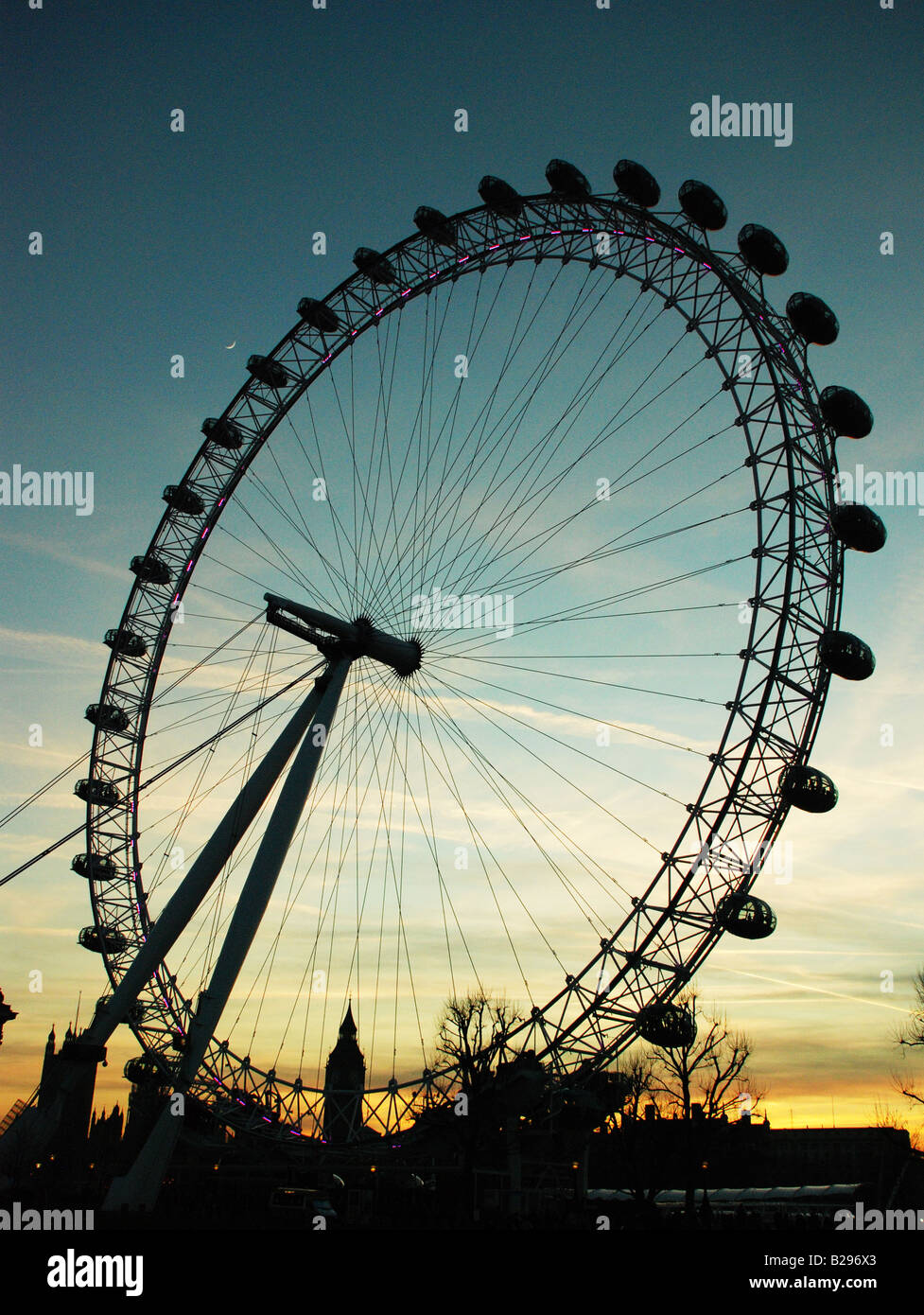 Millenium wheel London Stock Photo - Alamy