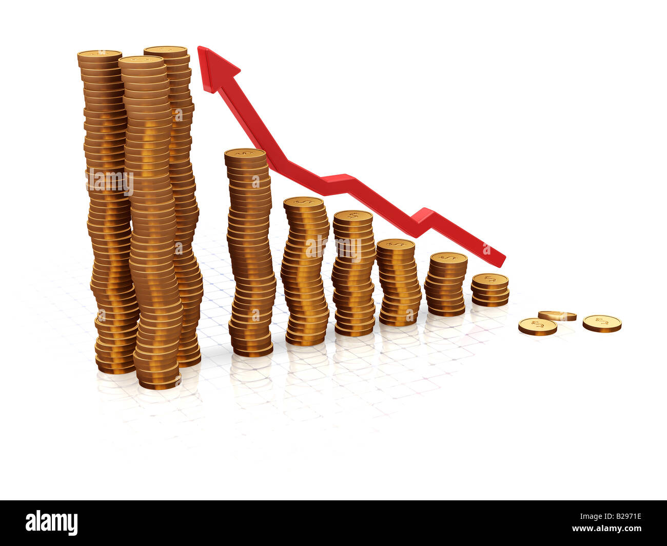 Rising arrow graph hi-res stock photography and images - Alamy