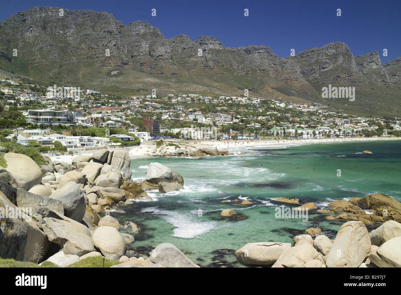 Twelve Apostles Camps Bay Cape Town South Africa Stock Photo - Alamy