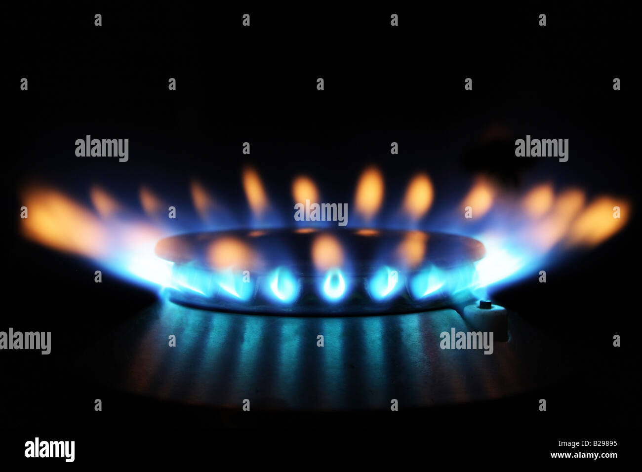 Flames background blue hi-res stock photography and images - Alamy