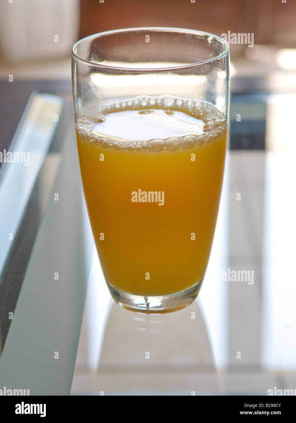 Glass of oj hi-res stock photography and images - Alamy