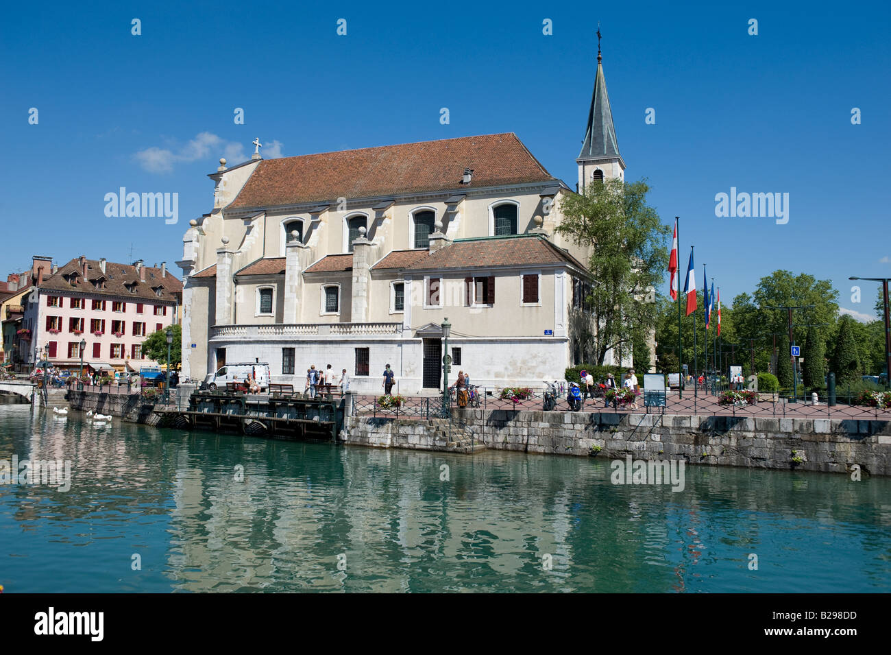 medieval annecy haute savoie french alps Stock Photo - Alamy