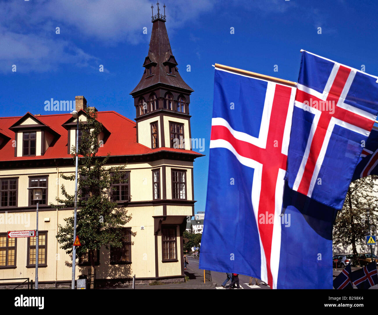 Old town reykjavik iceland ref hi-res stock photography and images - Alamy