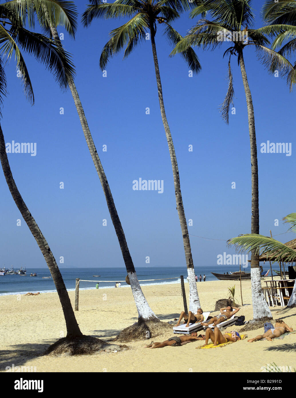 Goa colva beach hi-res stock photography and images - Alamy