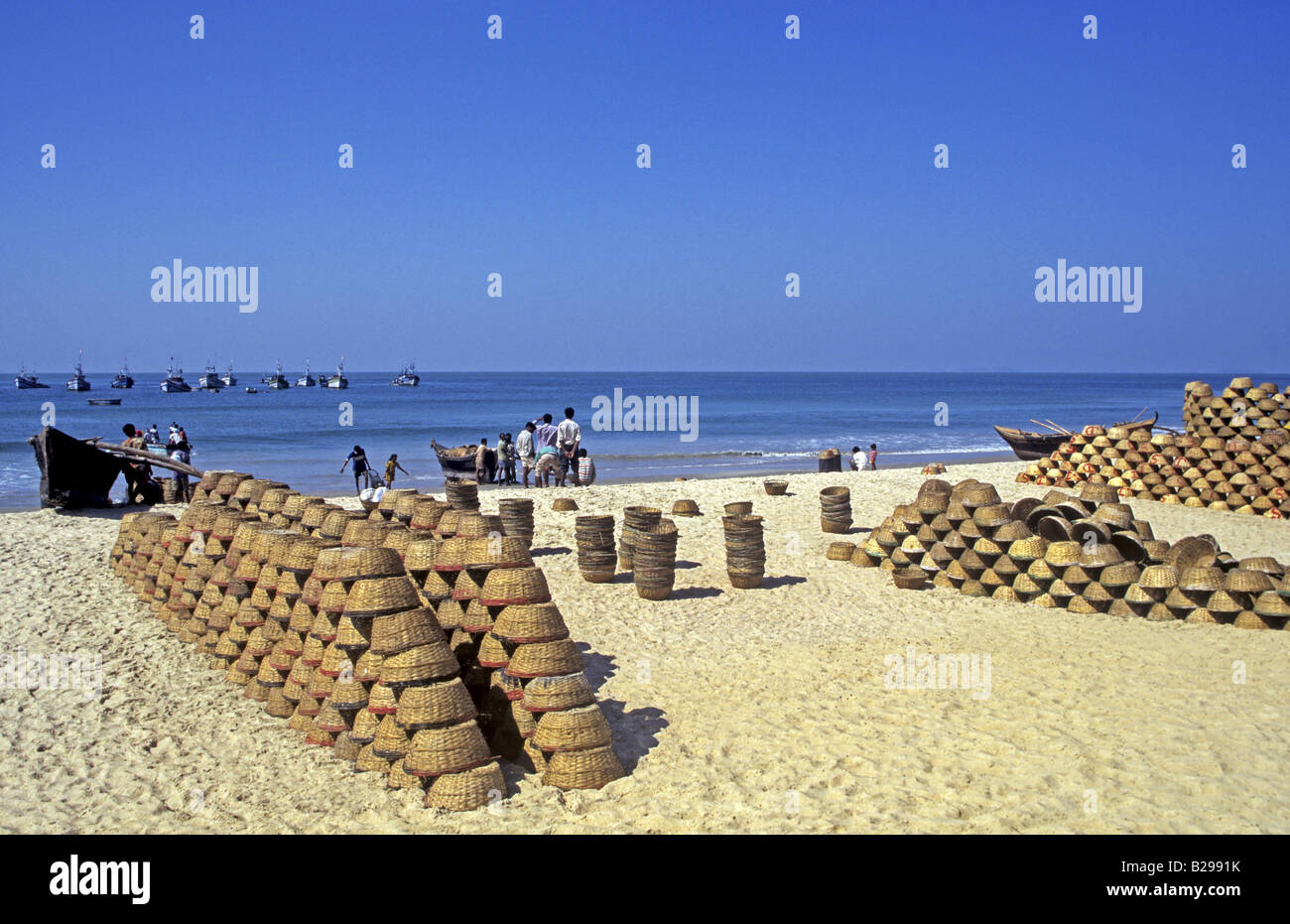 Indian beach goa hi-res stock photography and images - Alamy