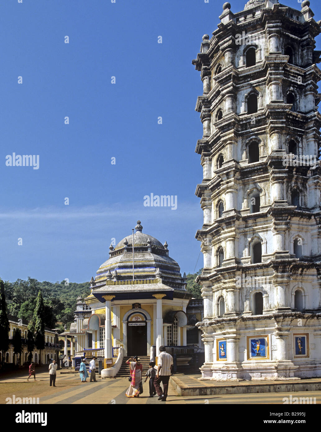 Mangeshi temple hi-res stock photography and images - Alamy