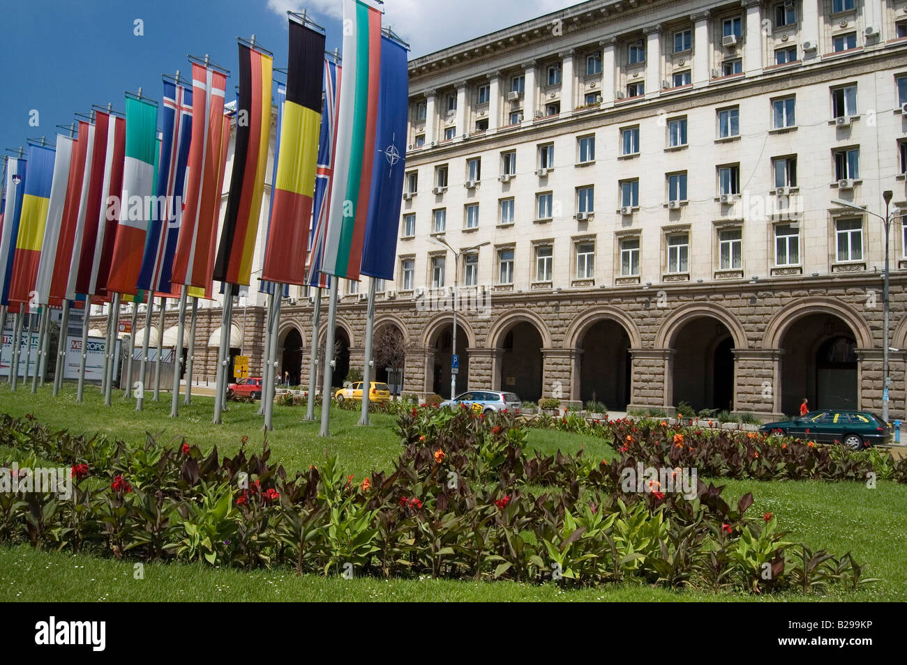 Exterior of Tsum Department Store in Sofia Stock Photo - Alamy