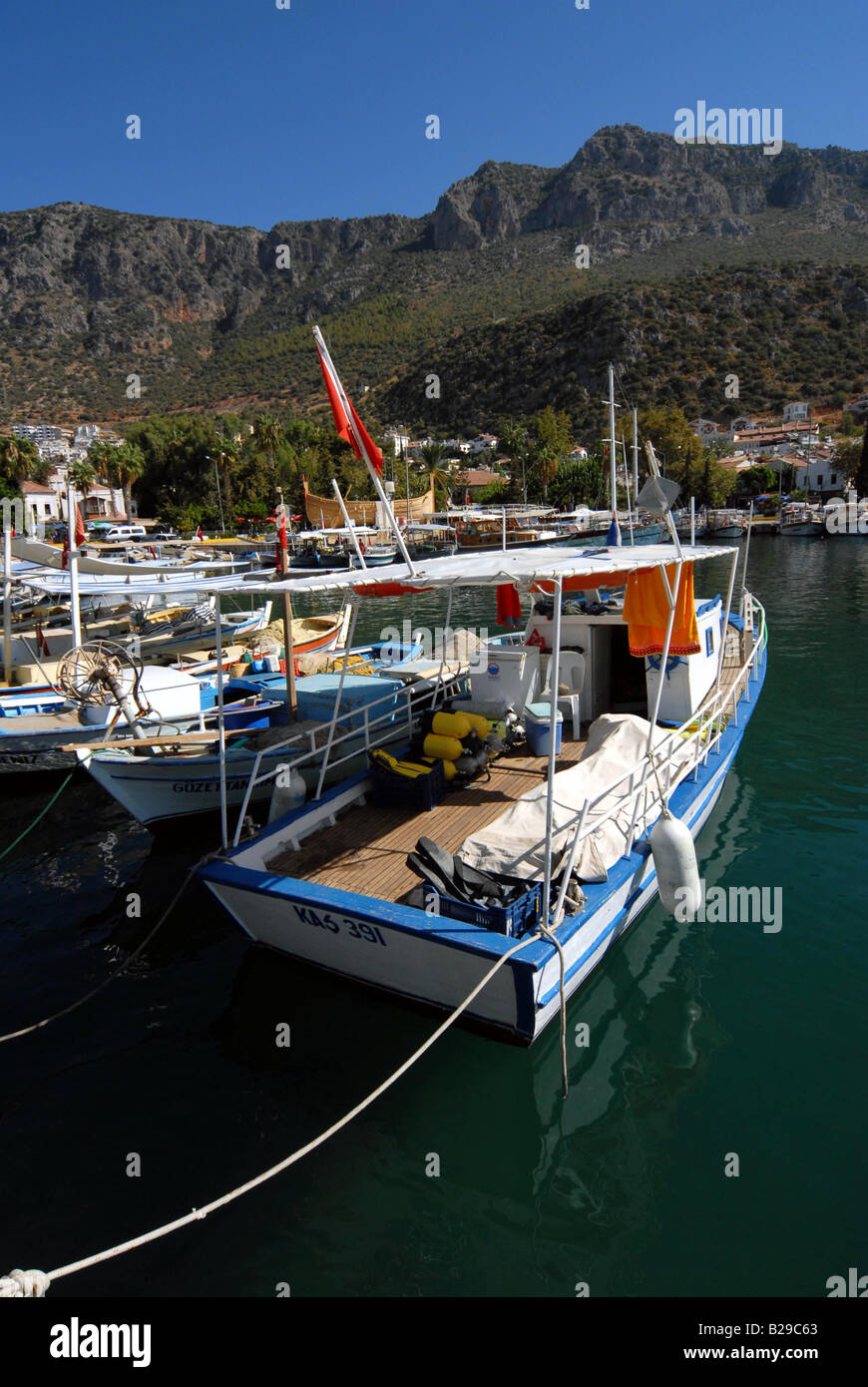 Kas marina Turkey Ref ZB689 112131 0020 COMPULSORY CREDIT World ...