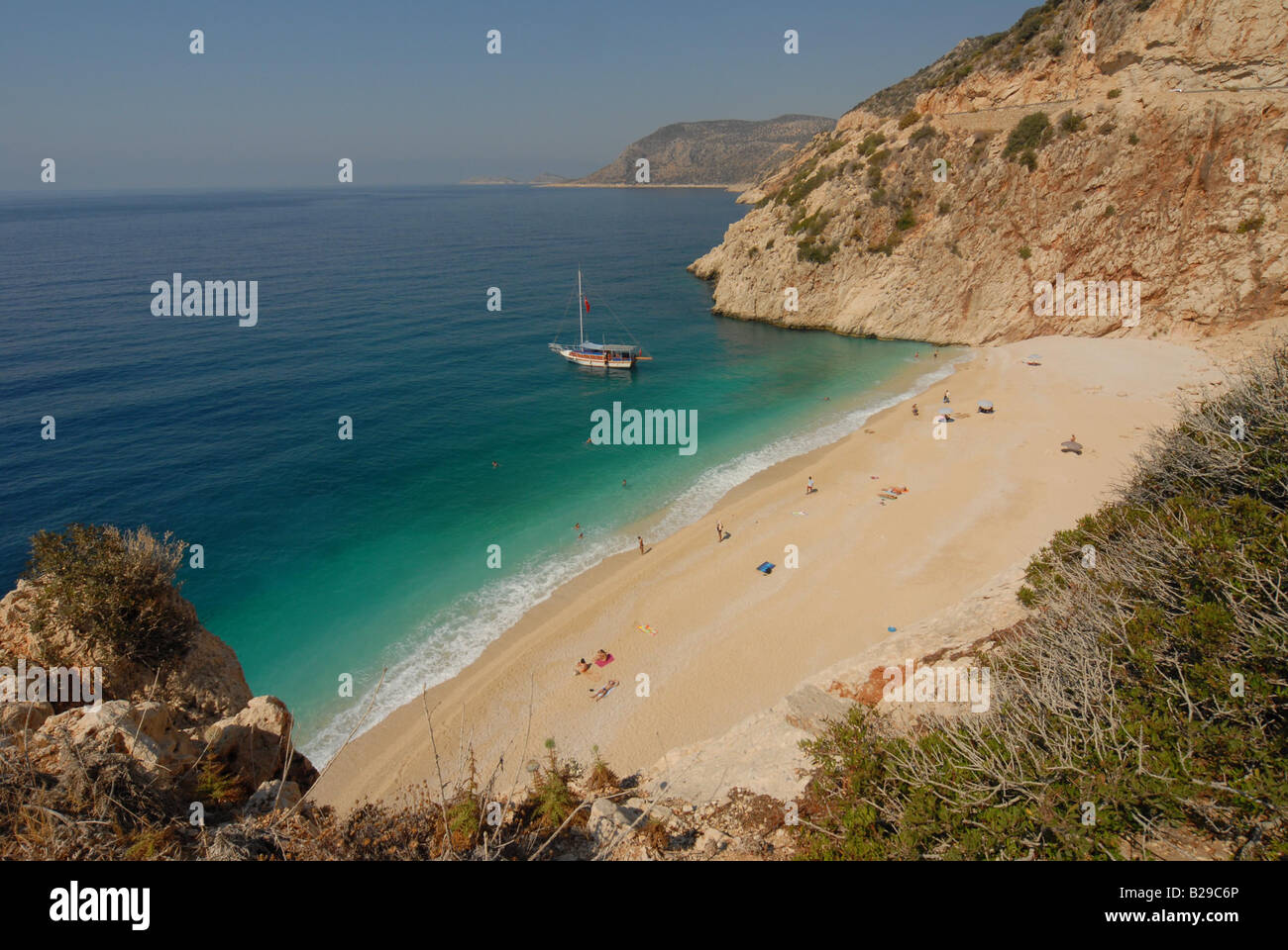 Kapitas Beach near Kas Turkey Ref ZB689 112131 0034 COMPULSORY CREDIT ...