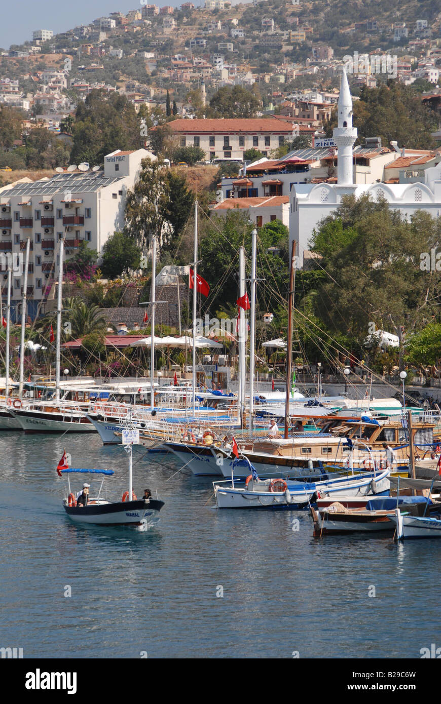 Kalkan Marina Limani Turkey Ref ZB689 112131 0037 COMPULSORY CREDIT ...