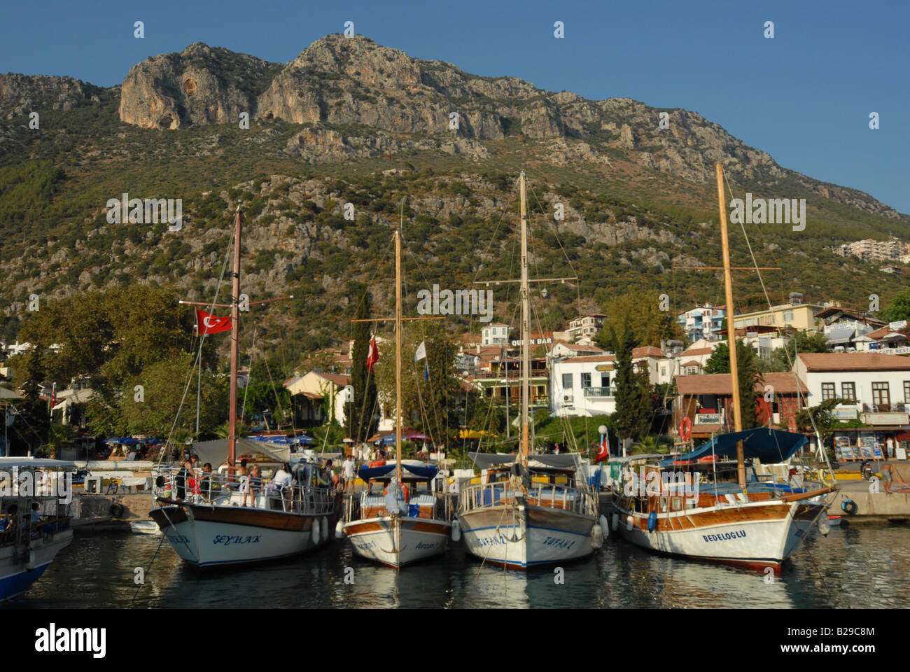 Kas marina Kas Turkey Ref ZB689 112131 0080 COMPULSORY CREDIT World ...