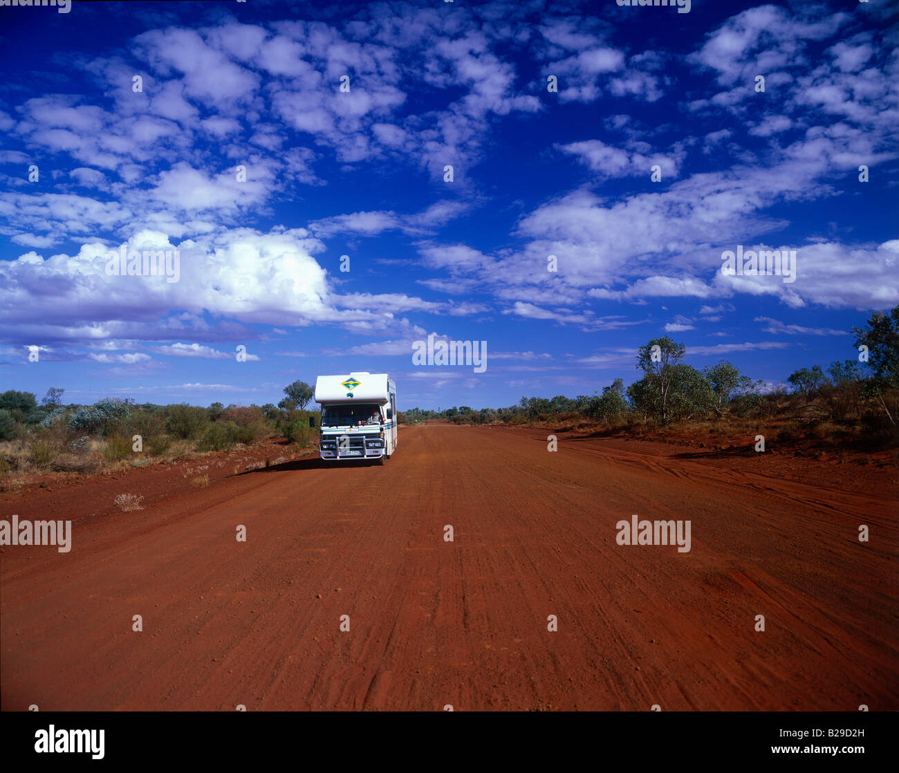Motor caravan / Outback Stock Photo - Alamy