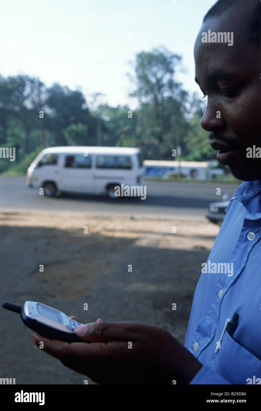 Communications africa hi-res stock photography and images - Alamy