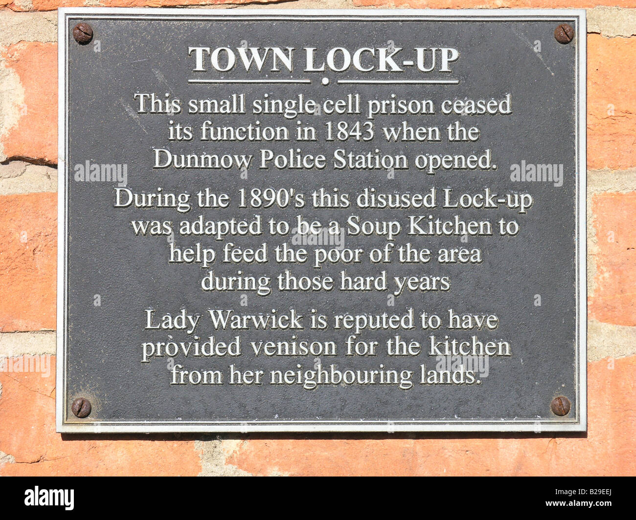 Great Dunmow Town Centre High Street, Essex, England Stock Photo - Alamy