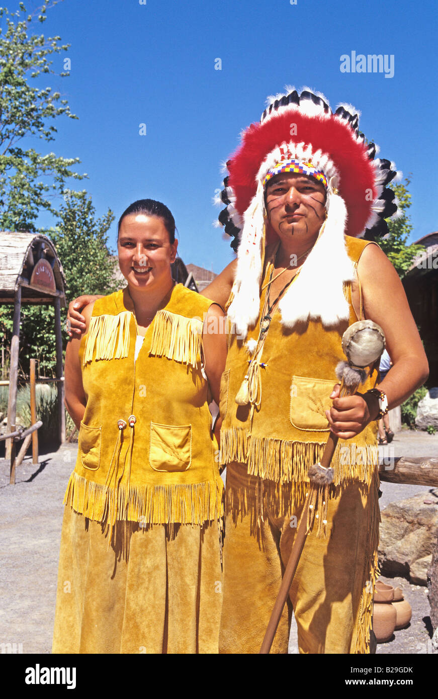 Huron indians hi-res stock photography and images - Alamy