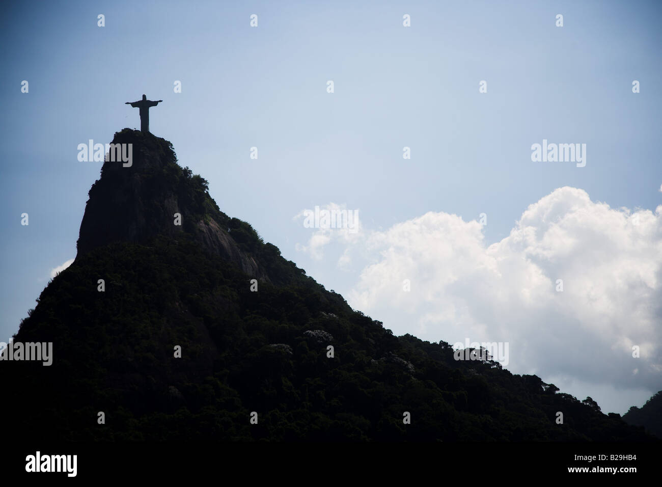 Mount Corcovado Rio de Janeiro Rio de Janeiro State Brazil Stock Photo ...