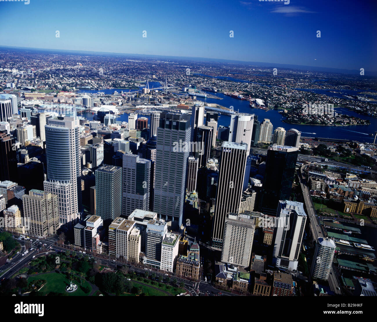 Arial view sydney hi-res stock photography and images - Alamy