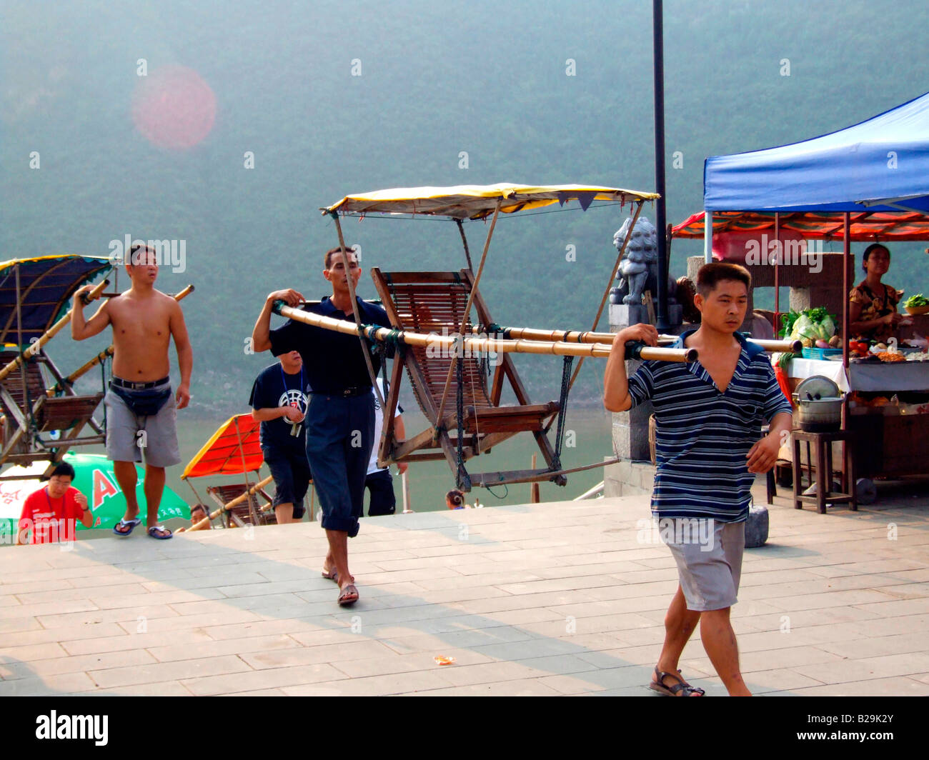 Litter carrying hi-res stock photography and images - Alamy