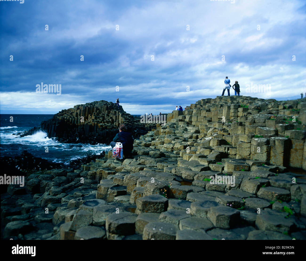 Basalt columns / Giant Causeway Stock Photo - Alamy