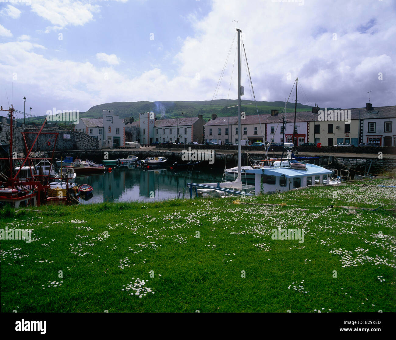 Harbour / Carnlough Stock Photo - Alamy