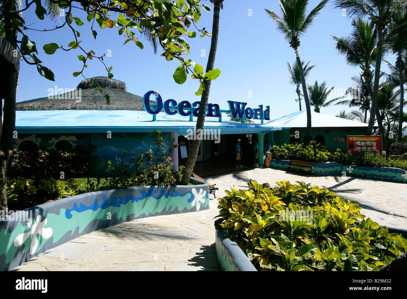 Caribbean Dominican Republic North of the Island Ocean world entrance ...