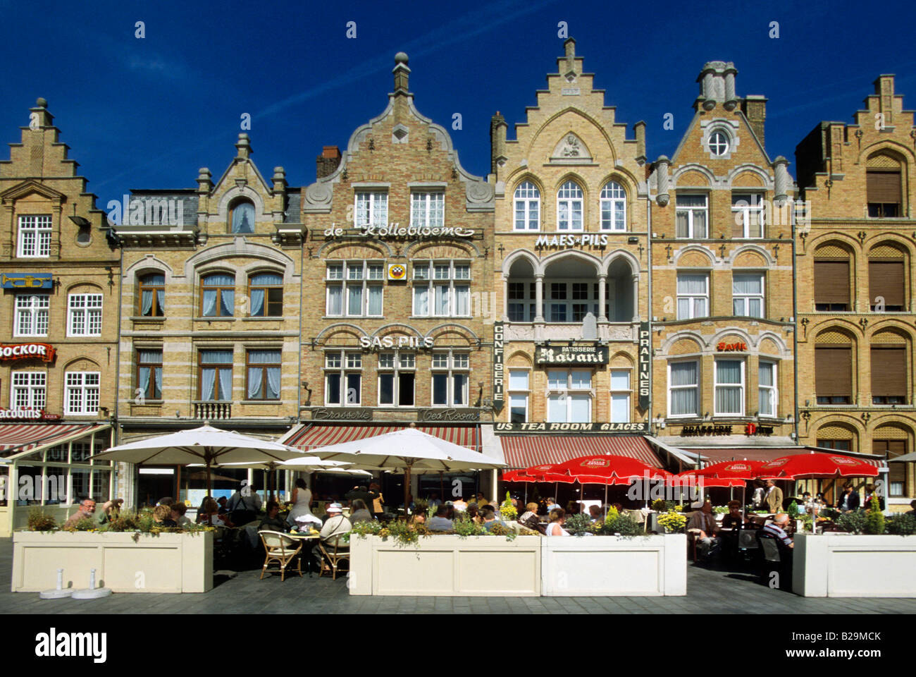 Restaurant / Ypres Stock Photo - Alamy