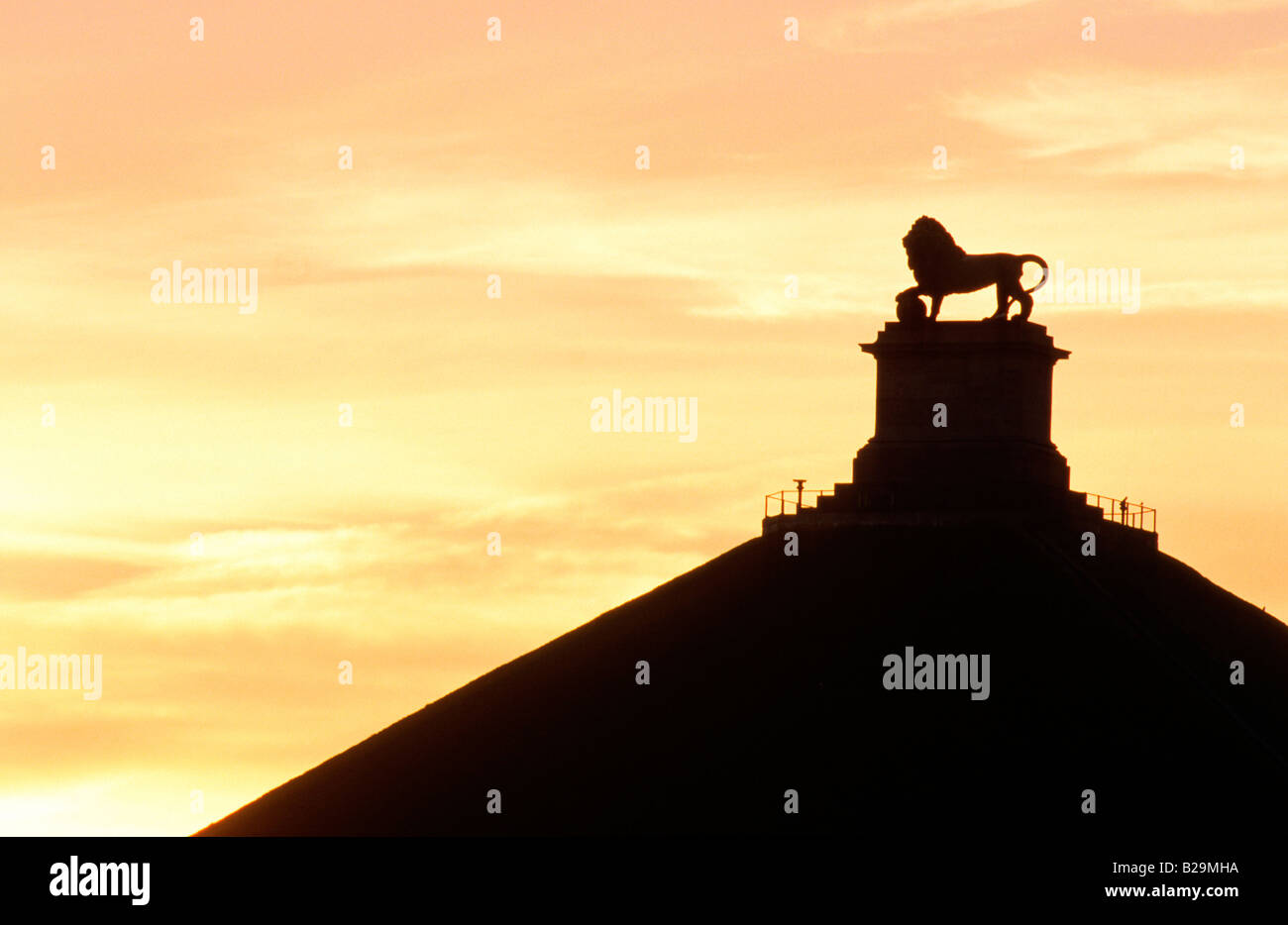 Lion of Waterloo / Waterloo Stock Photo - Alamy