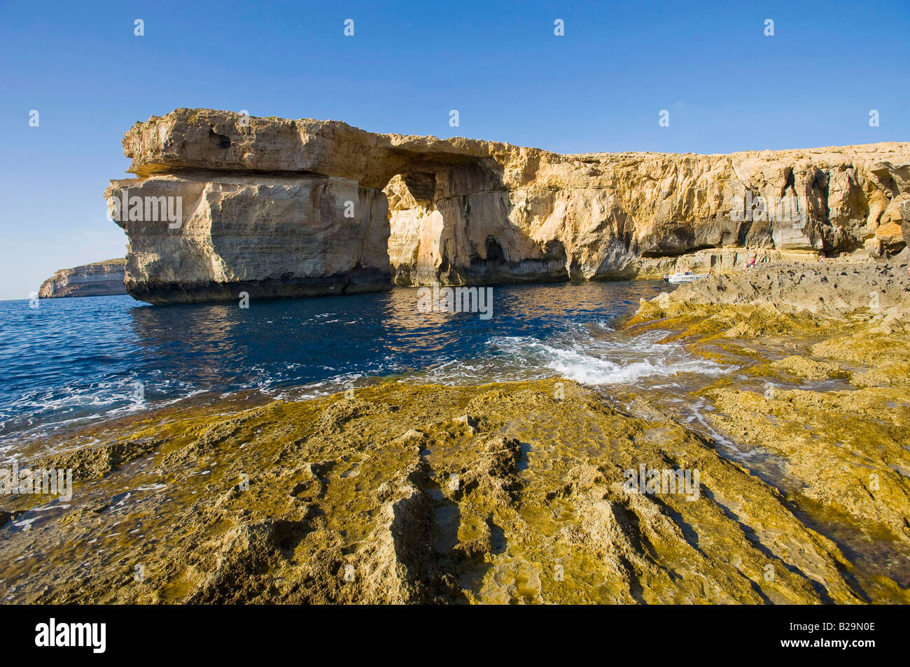 Rocky coast / Gozo Stock Photo - Alamy