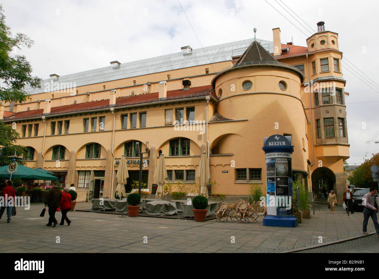 Market Hall / Stuttgart Stock Photo - Alamy