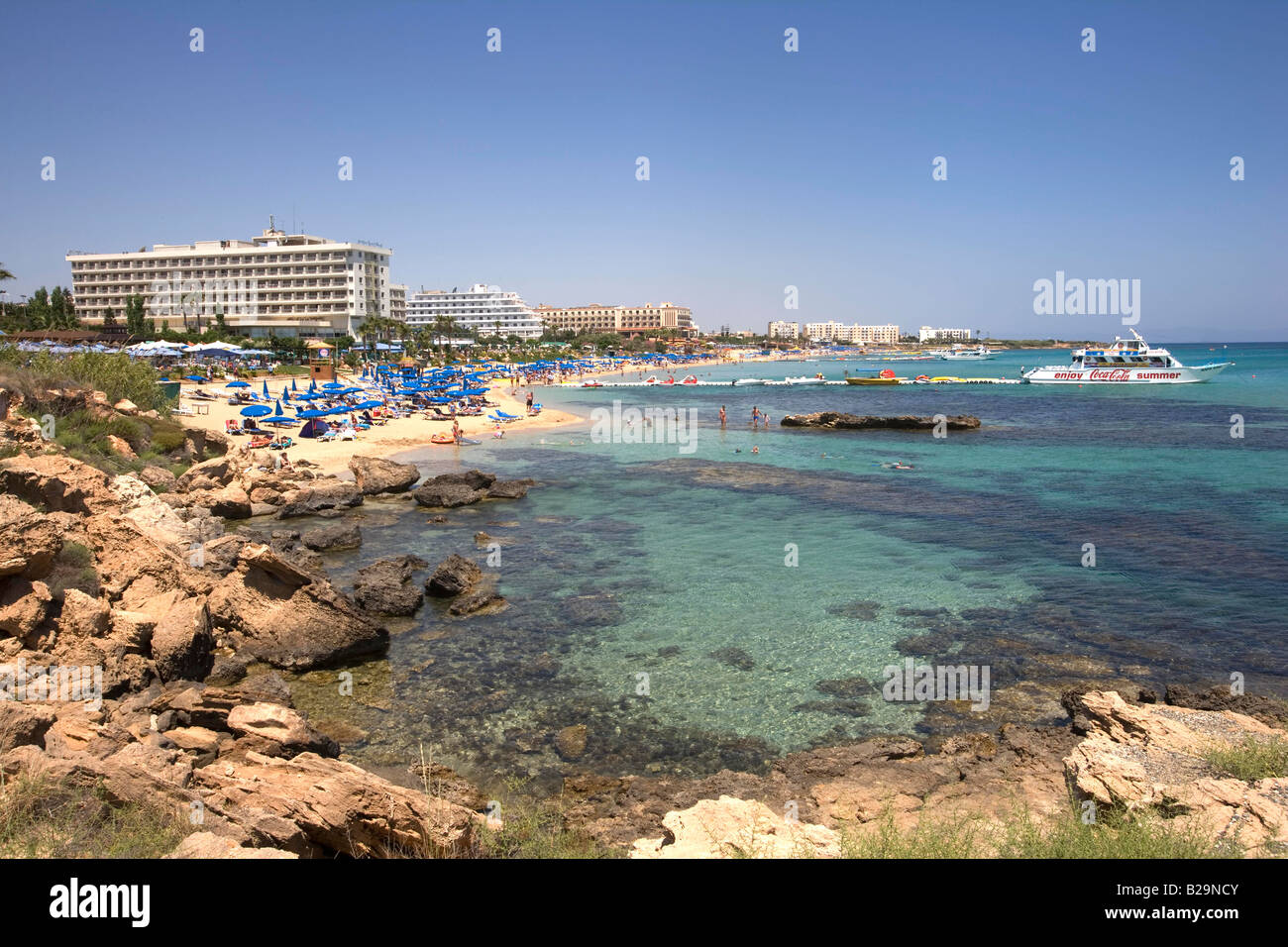 Cyprus - Protaras - Fig Tree bay Stock Photo - Alamy