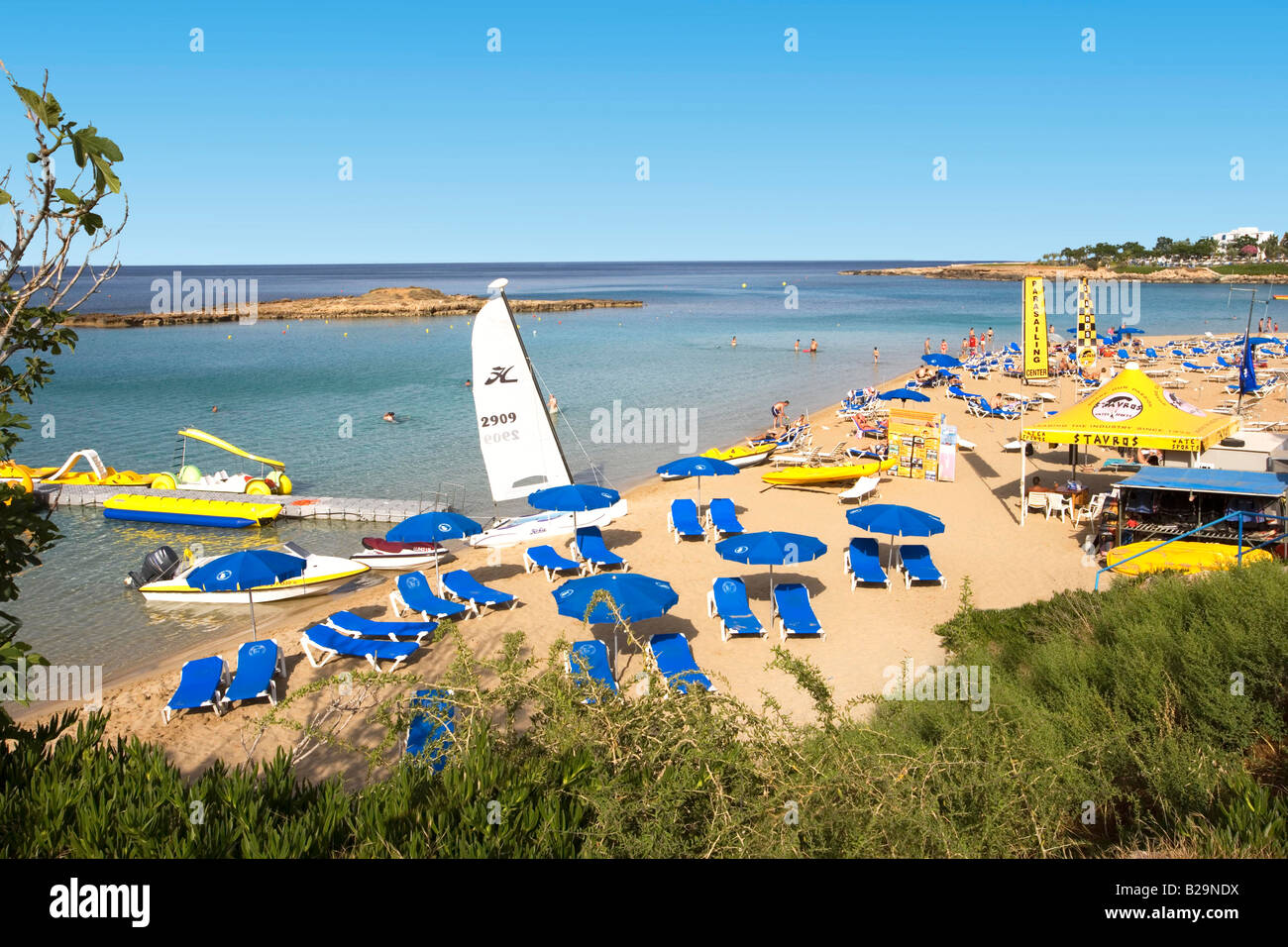 Cyprus - Protaras - Fig Tree bay Stock Photo - Alamy